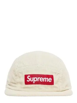 Supreme Corduroy Camp Cap - Cream