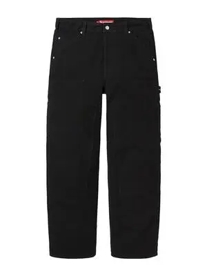 Supreme Moleskin Double Knee Painter Pant - Black
