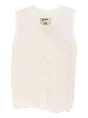 UMA WANG Sleeveless Top - Neutrals