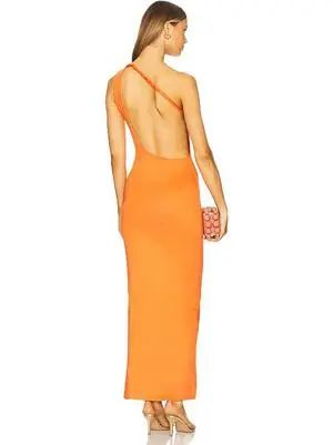 SNDYS. Juniper Maxi Dress - Orange