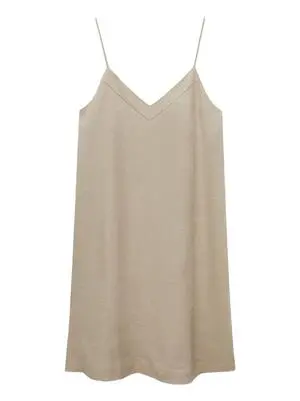 Mango Linen Nightgown - Sand