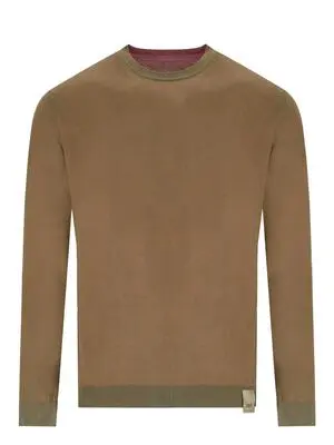 BOB Bart Reversible Crewneck Pullover - Brown