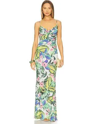 Katie May Beth Gown - Tropical Palm
