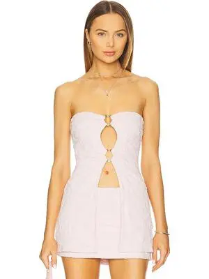 Devon Windsor Joy Top - Pink Swirl