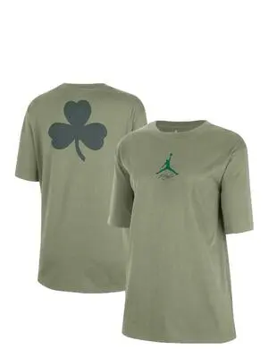 JORDAN BRAND Boston Celtics Courtside Statement Edition Boyfriend T-shirt - Green