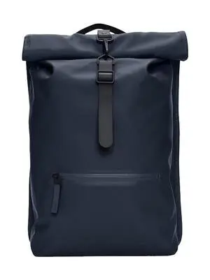 Rains Rolltop Waterproof Rucksack - Navy