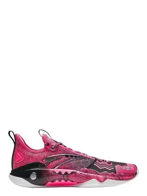 ANTA Kyrie Irving X Shock Wave 5 Pro '520' Sneakers - Pink