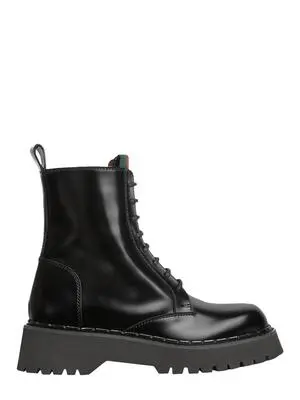 GUCCI Web Ankle Boot