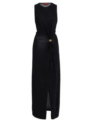 ALTUZARRA SaraLien Gathered Jersey Midi Dress