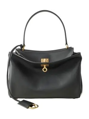 Balenciaga Rodeo Small Leather Tote - Black