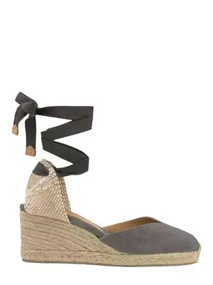 CastaÑer Cotton Espadrilles Grey