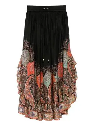 Zimmermann Rhiannon Maxi Skirt - Black