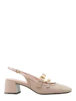 COCCINELLE 50mm Maia Slingback Pumps - Pink