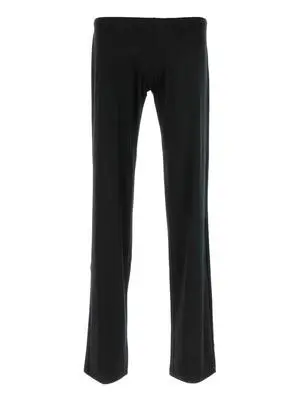 Balenciaga Flared Track Pants - Black