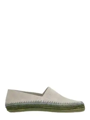 Loewe Leather Espadrilles - Grey