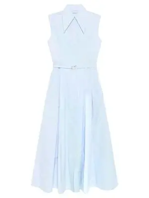 Gabriela Hearst Becca Maxi Dress - Blue