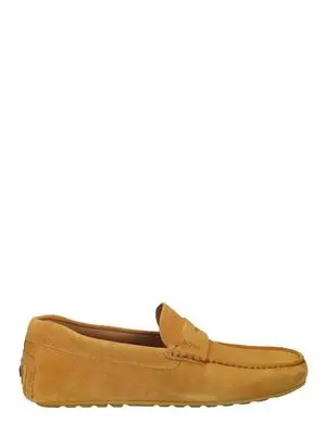 BOSS Suede Loafers - Yellow