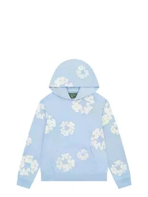 DENIM TEARS The Cotton Wreath Hoodie - Blue