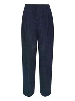 Maison Kitsuné Striped Trousers - Blue