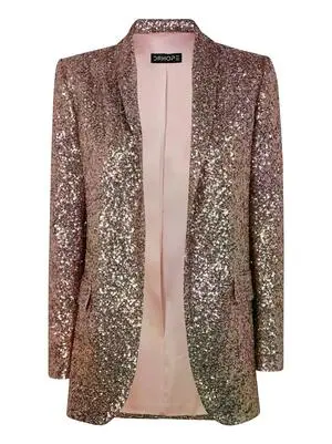 DRHOPE Sequin-embellished Blazer - Pink
