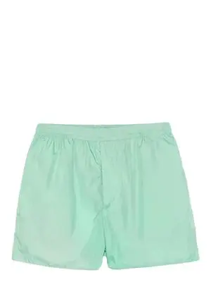 Auralee Light Sheer Shorts - Green