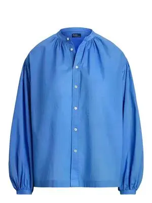 Polo Ralph Lauren Balloon-sleeve Button-up Shirt - Blue