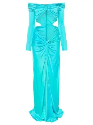 THE NEW ARRIVALS ILKYAZ OZEL Jasmine Maxi Dress - Blue