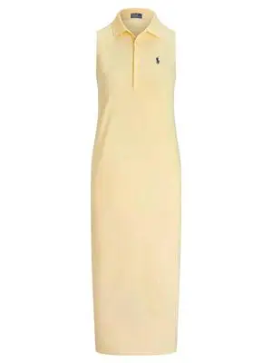 Polo Ralph Lauren Cotton Polo Dress - Yellow
