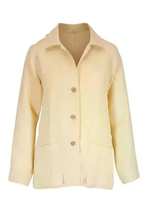 PETER COHEN Button-up Long-sleeve Jacket - Neutrals