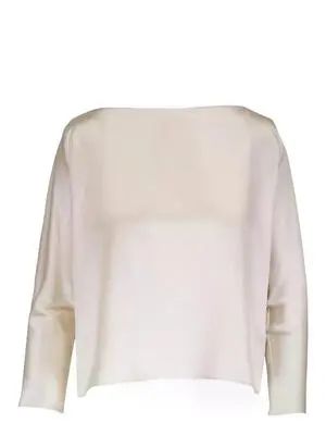 PETER COHEN Satin Boxy Top
