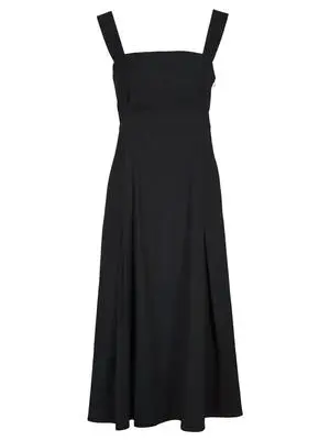 Vince Square-neck Dress - Black