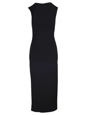 Veronica Beard Baxter Sleeveless Dress Black-4