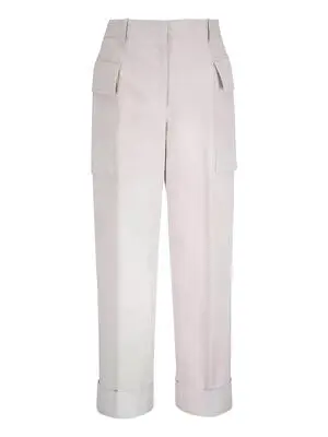 Akris Straight-leg Trousers - Grey