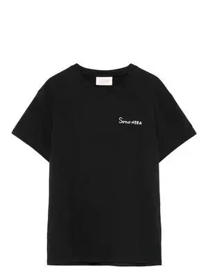 MC2 SAINT BARTH Emilie T-shirt - Black