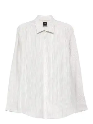 BOSS Striped Shirt - Neutrals