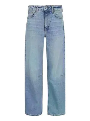 Fiorucci Five-pocket Straight Leg Jeans - Blue