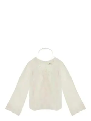 Isabel Marant Luna Embroidered Top - Neutrals