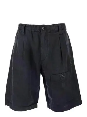 C.P. COMPANY Pleated Cargo Shorts - Blue