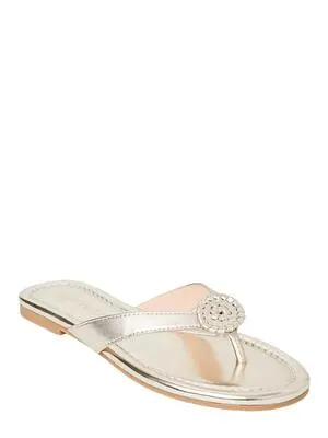 Jack Rogers Roxy Flip-Flops Platinum/pink