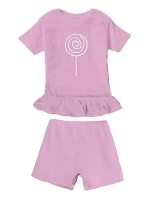 GUNAMUNA Baby T-shirt & Short Set - Lolli