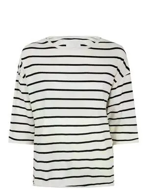 Labo.art Striped T-shirt - White