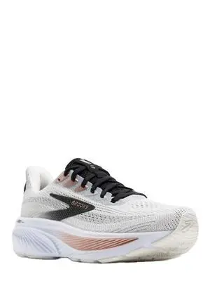 Brooks Ghost 17 Running Shoe White/black/rose Gold