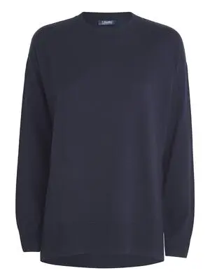 Max Mara Wool Sweater Blue