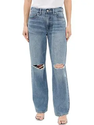 Good American 90s Straight Leg Jeans - Indigo893