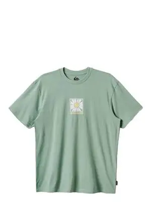 Quiksilver Bloomy Cotton Graphic T-shirt - Herb