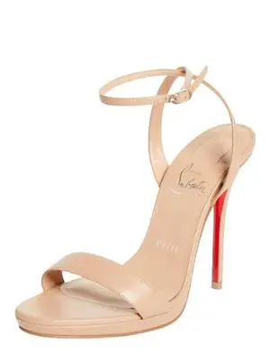 CHRISTIAN LOUBOUTIN Miss Z Queen Sandal - Blush/lin Blush
