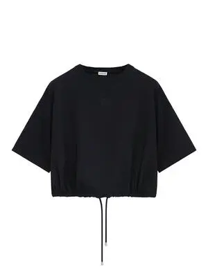 LOEWE Cropped Anagram T-Shirt
