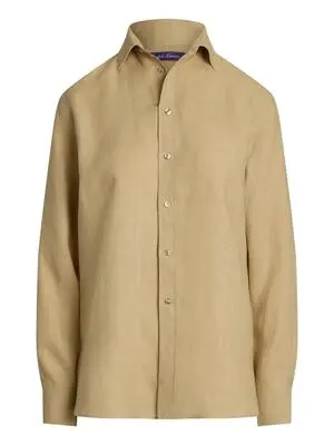 Ralph Lauren Linen Adrien Shirt - Beige