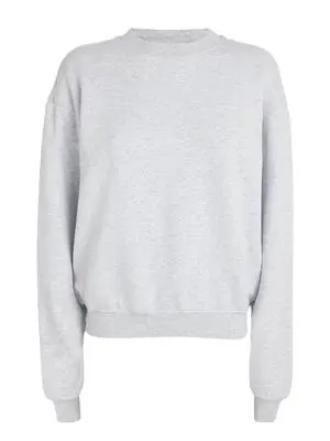 SKIMS Cotton-blend Fleece Classic Sweatshirt - Grey