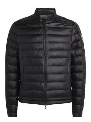 Moncler Jacobus Down Biker Jacket - Black